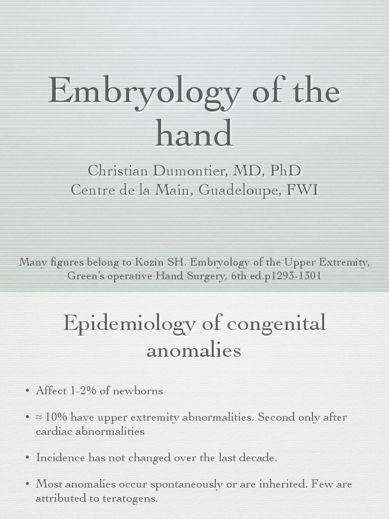 Embryology Hand | PDF | Biochemistry | Chemistry