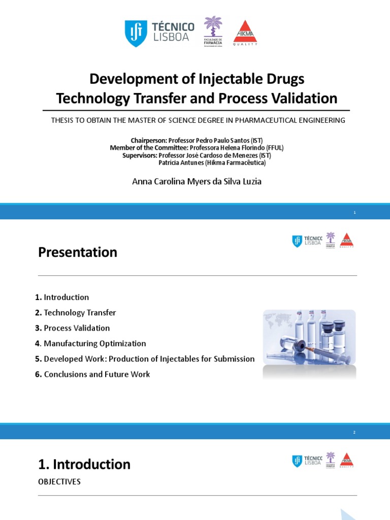 Injectable Drug Development Process | PDF | Assay | Risk