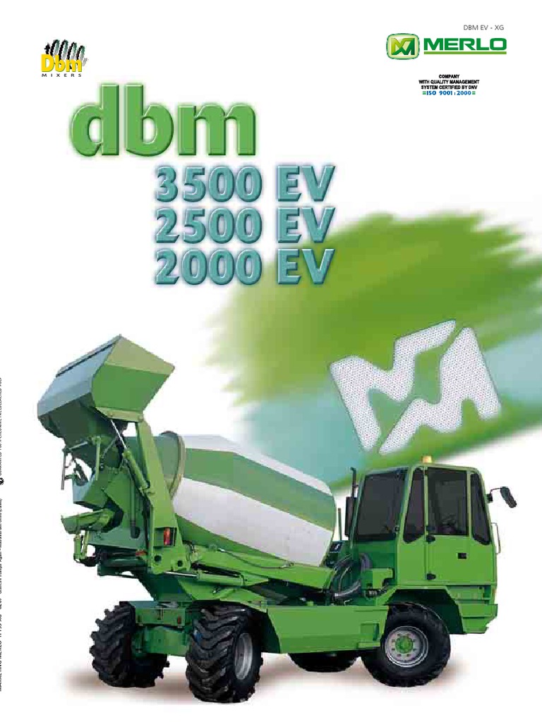 Merlo DBM 2000 2500 3500 en PDF | PDF | Transmission (Mechanics) | Brake