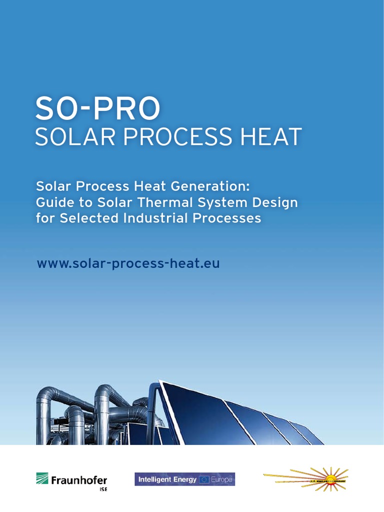 So-Pro: Solar Process Heat | PDF | Solar Energy | Heat