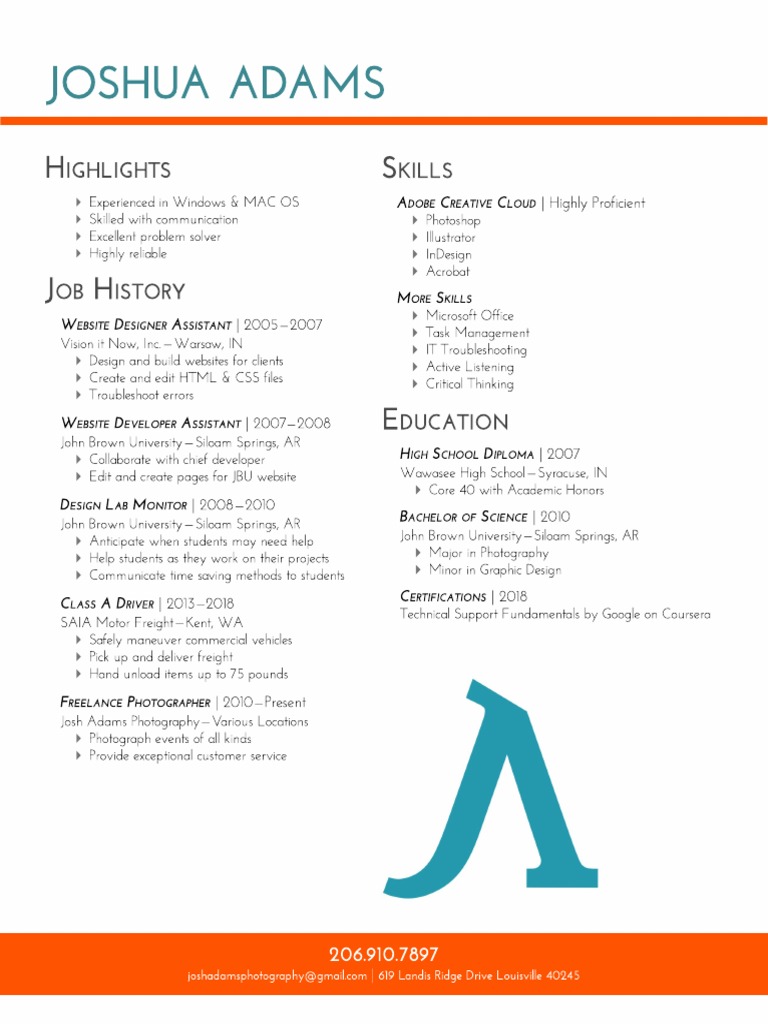 Adams Resume | PDF