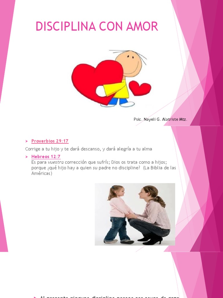 Disciplina Con Amor | Disciplinas | Amor
