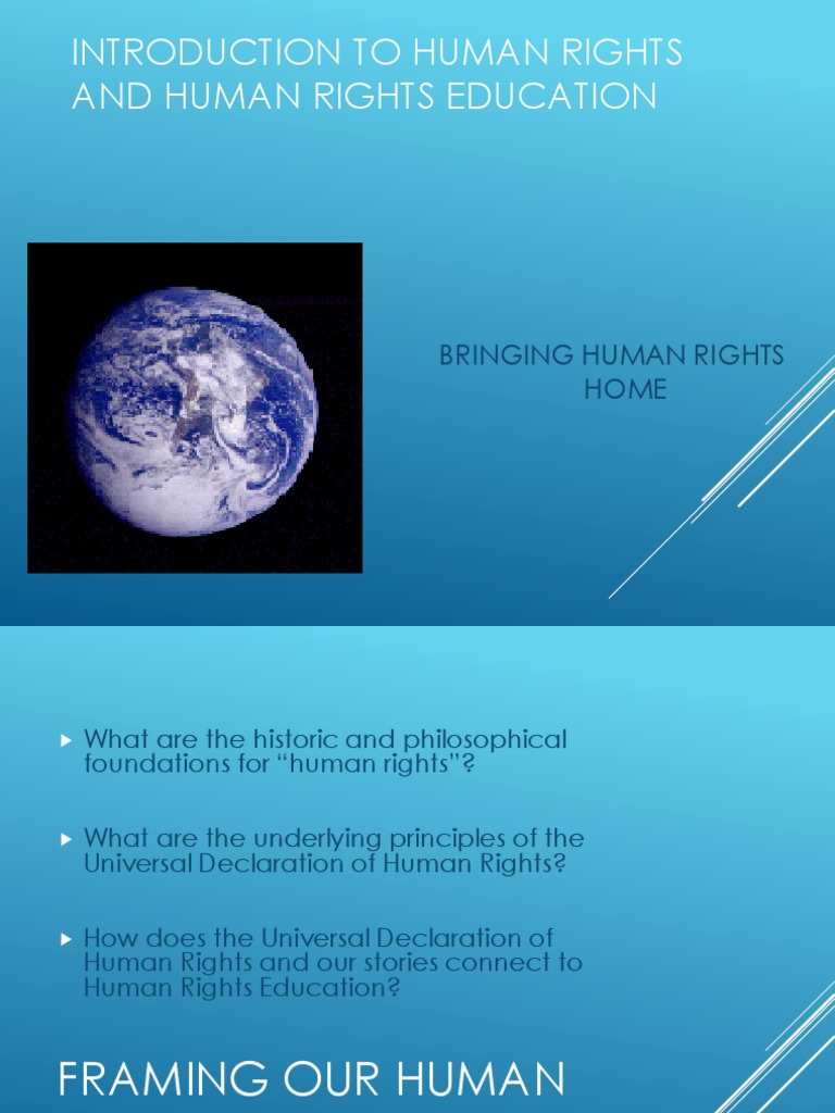 Human Rights On Education | PDF | Human Rights | Virtue
