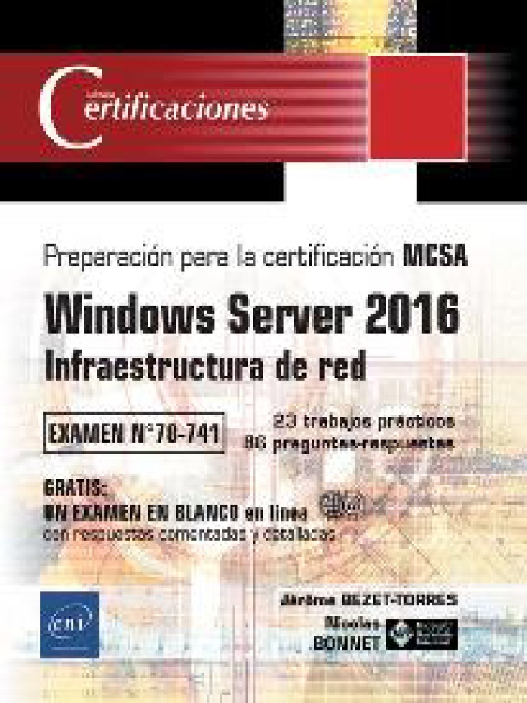 Windows Server 2016 - MCSA 70-741 Infraestructura de Red | Descargar ...