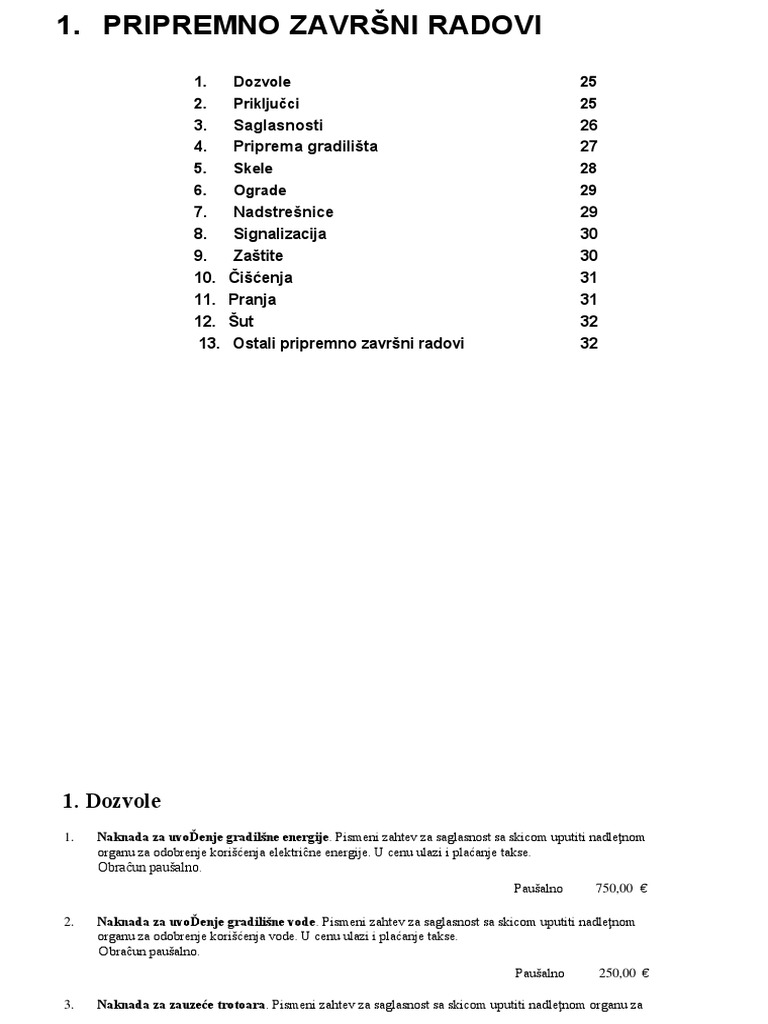 Pripremno Zavrsni Radovi | PDF