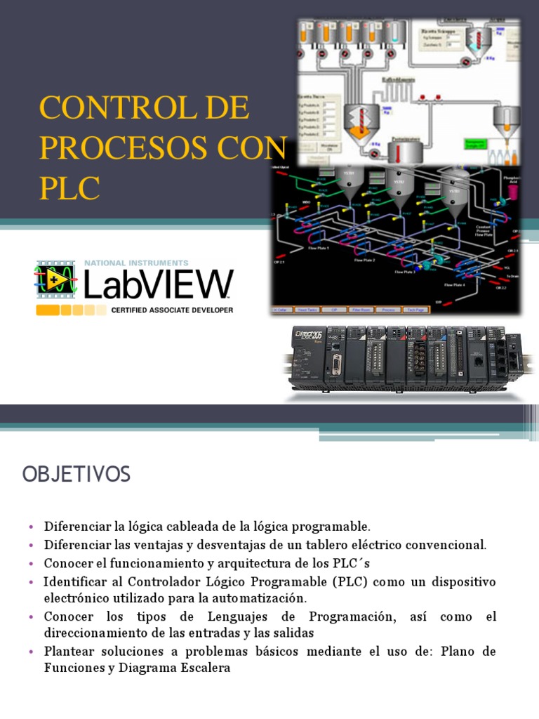 Control de Procesos con PLC: Ventajas y Funciones | PDF | Controlador ...