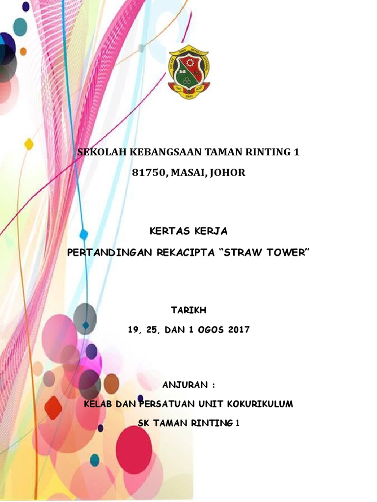 KK Straw Tower (Simpanan Fail) | PDF