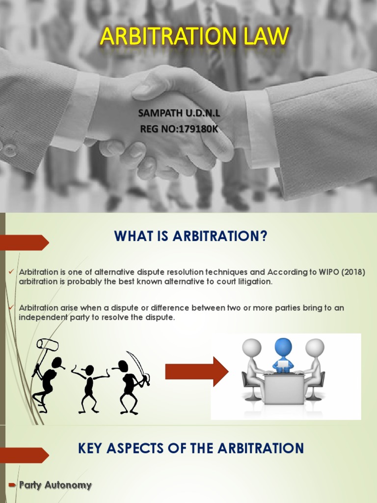 Arbitration Law | Arbitration | Jurisdiction