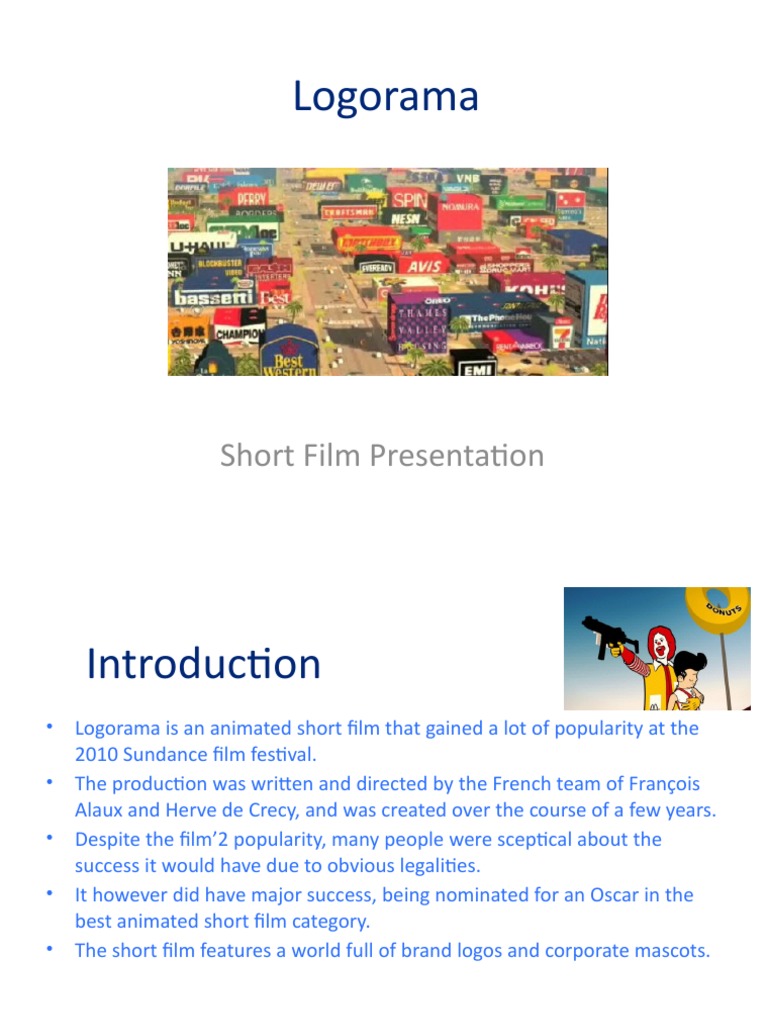 Logorama Presentation | PDF