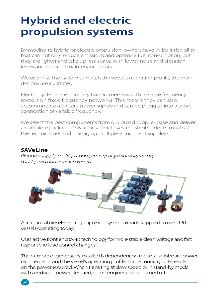 Hybrid Electric Propulsion Systems | PDF | Marine Propulsion | Hybrid ...