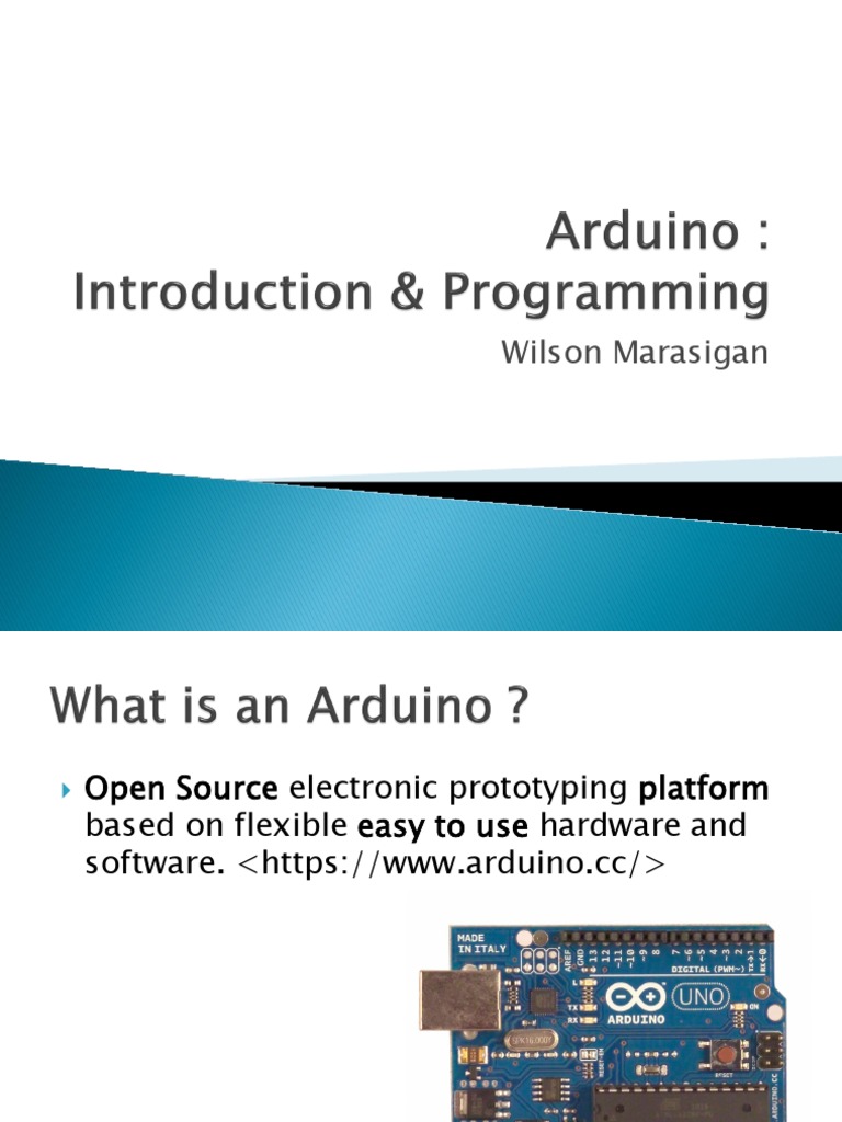 Arduino | PDF | Arduino | Analog To Digital Converter
