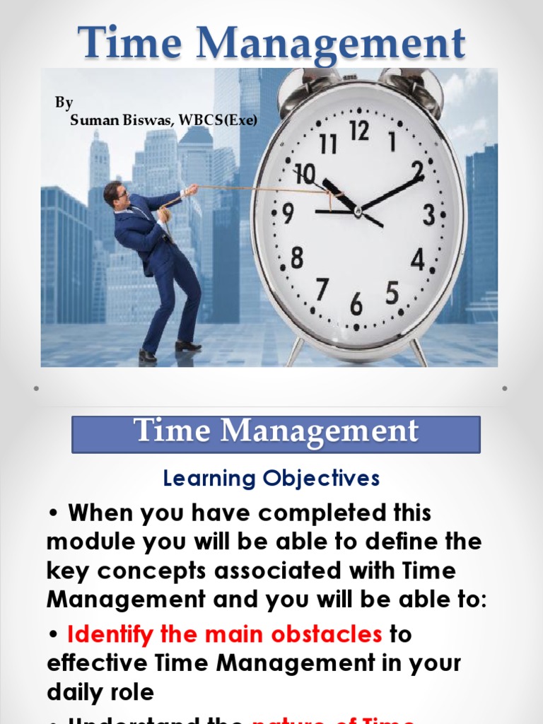 Time Management | PDF | Time Management | Professional Skills