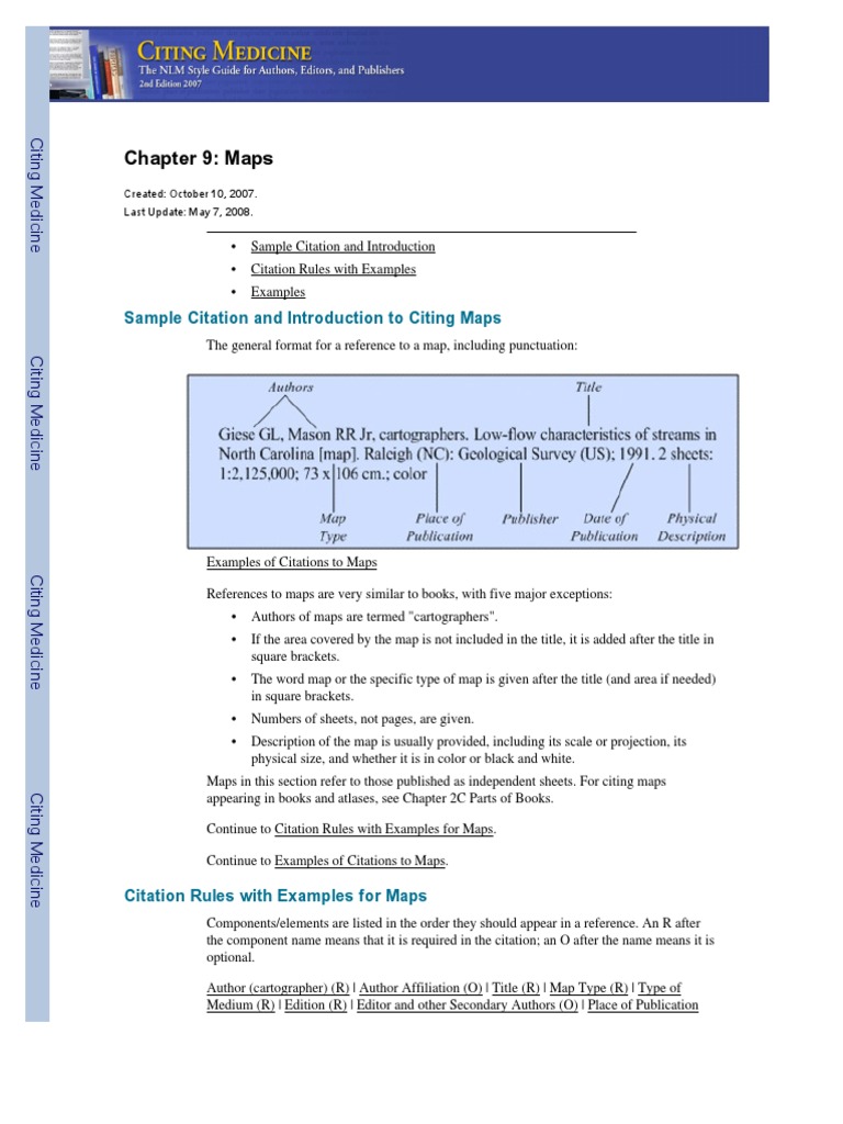Chap-9 - Maps | PDF | Citation | Map