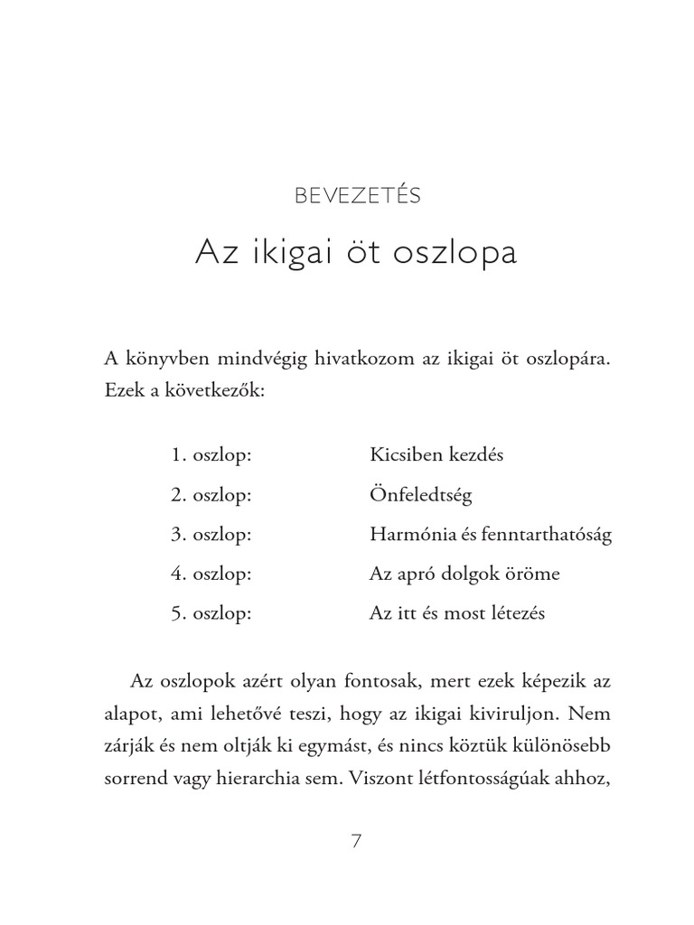 Belelapozo - Az Ikigai Kis Könyve - 7-21 | PDF