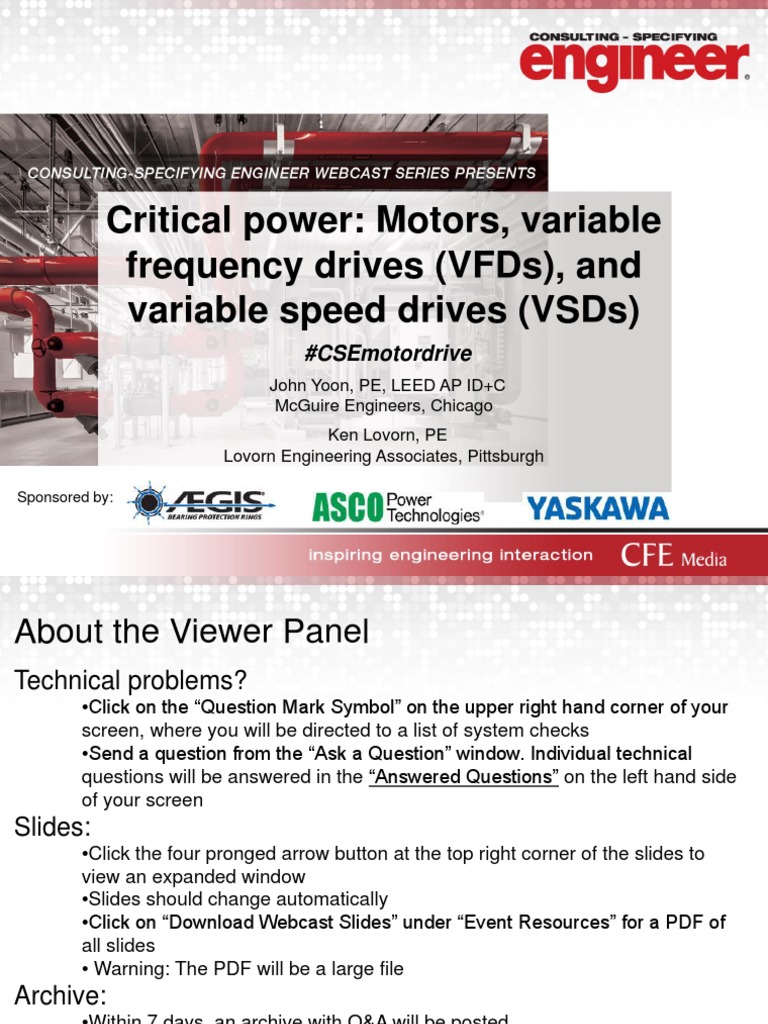 #Aegis VFDs & VSDs Critical Power | PDF | Power Inverter | Manufactured ...
