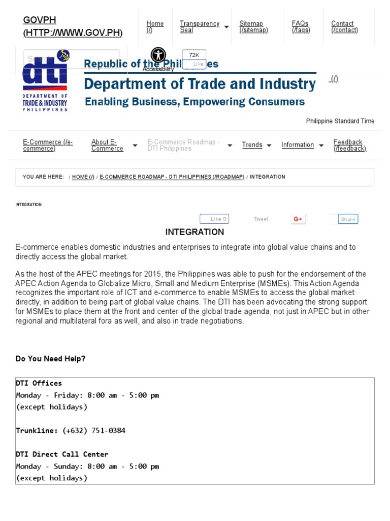 DTI Integration | PDF | E Commerce | Privacy