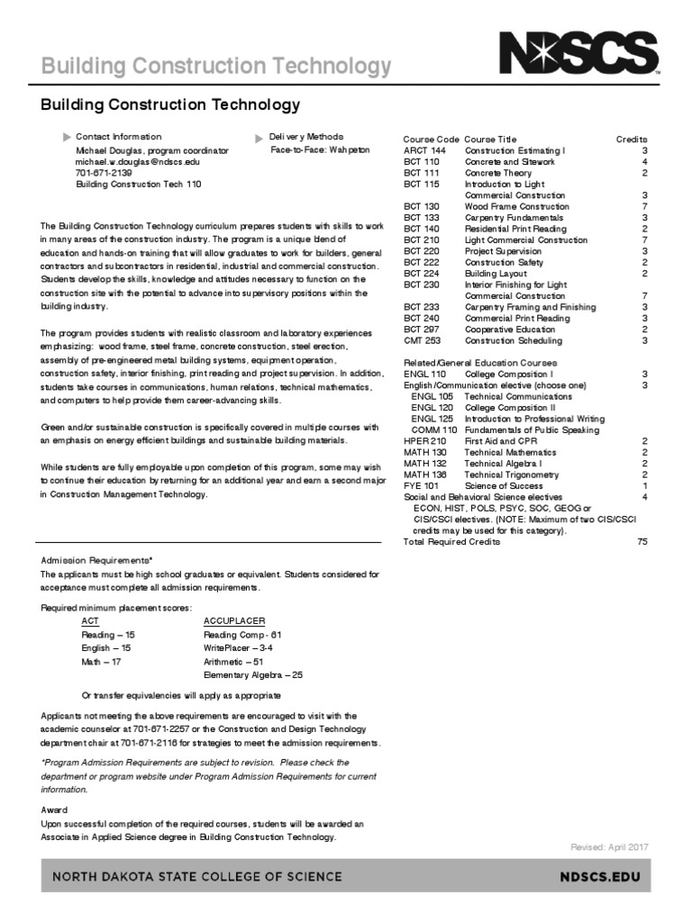 Building Construction | PDF | University And College Admission | Carpentry