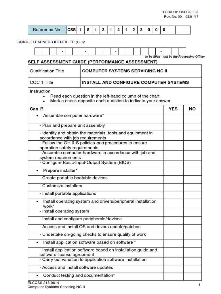 New SAG CSS NC II | PDF | Computer Network | Wi Fi