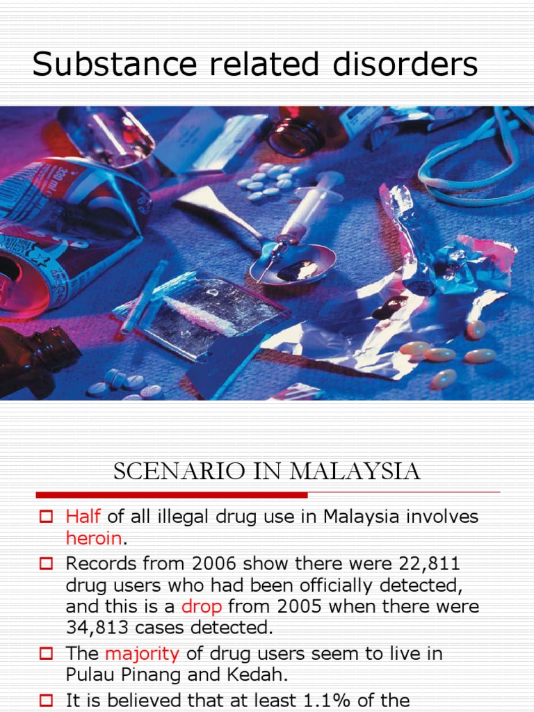 Substance Use Disorders | PDF | Substance Use Disorder | Psychoactive Drugs