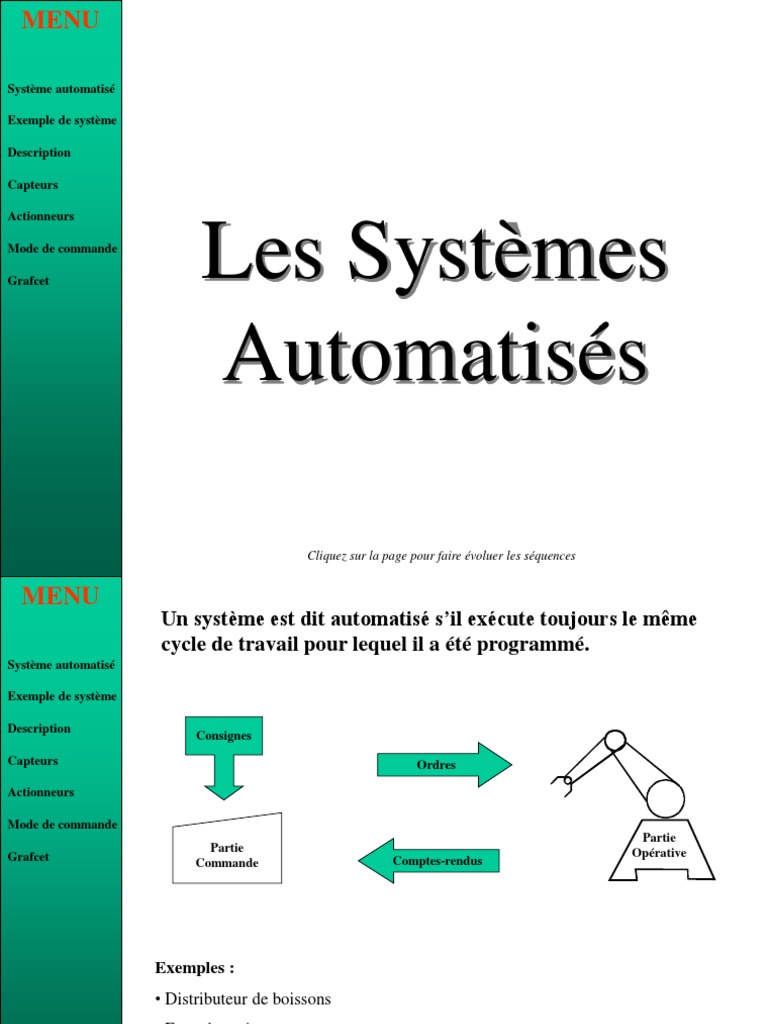Automatisme de Plus | PDF | Capteur | Programme informatique