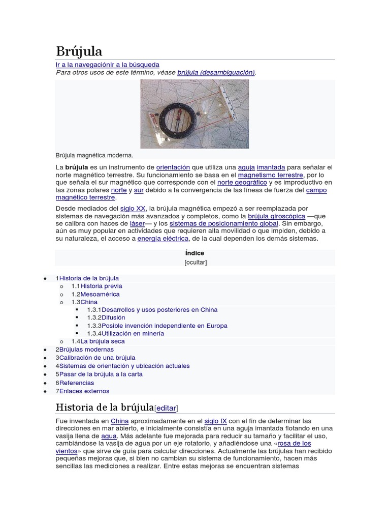 Brújula | PDF | Brújula | Azimut
