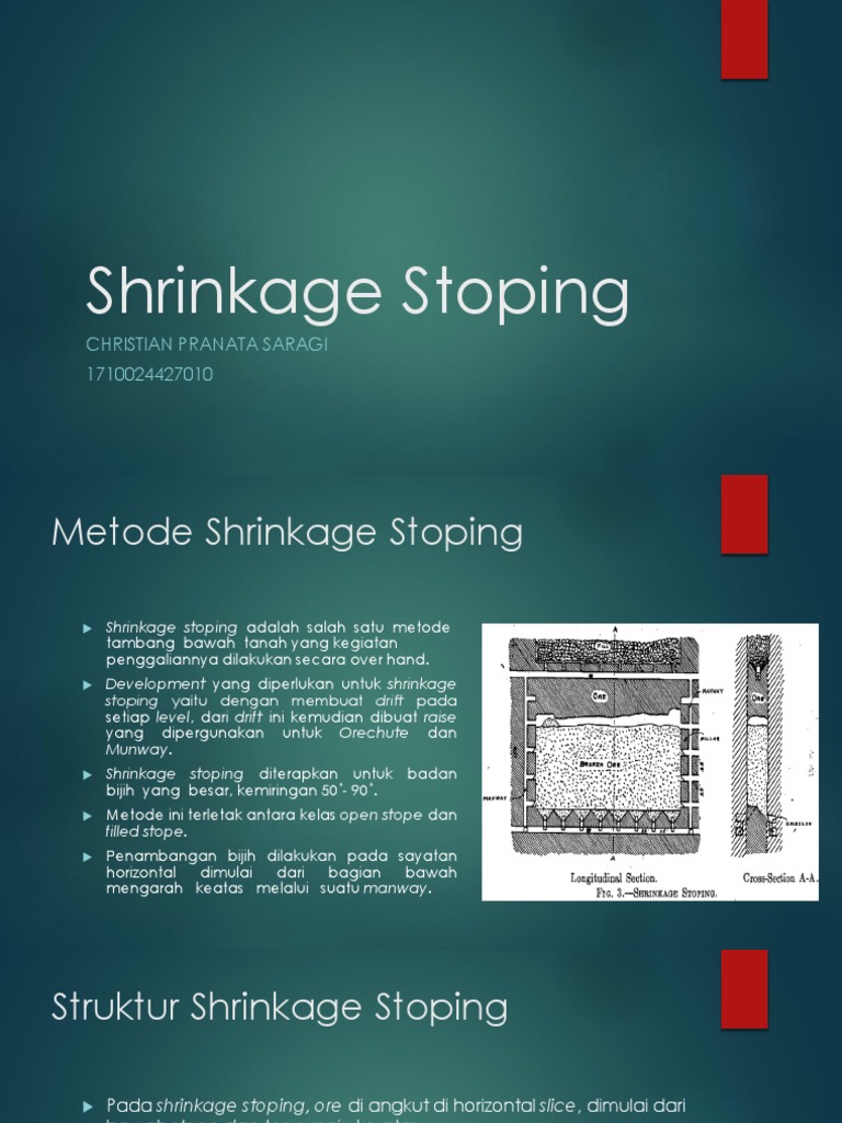 Shrinkage Stoping | PDF