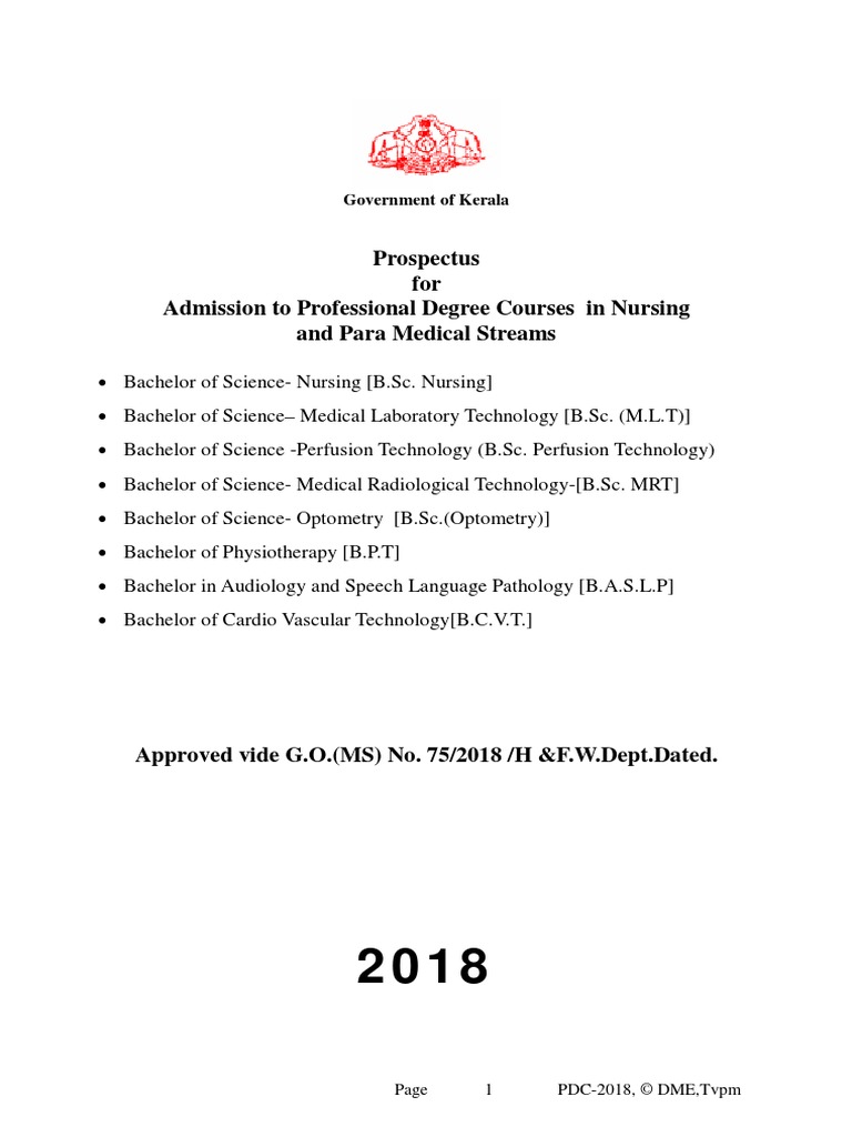 Prospectus | PDF | Bachelor's Degree | University And College Admission