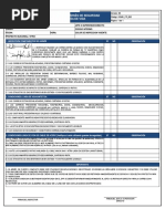 Check List Linea de Vida | PDF | Tecnología