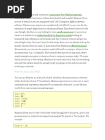 Mathcad Symbolic Calculations Guide Pdf Technology Engineering