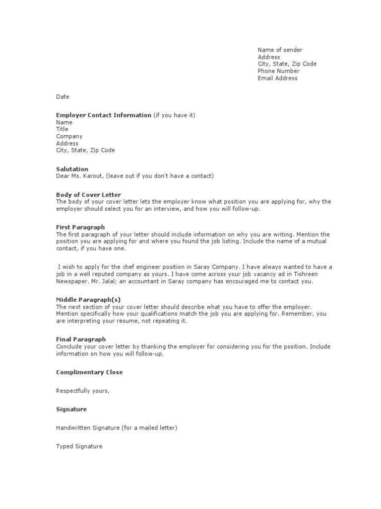 Essential Cover Letter Guide | PDF | Paragraph | Résumé