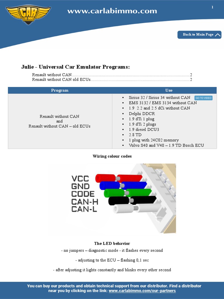 Renault Without CAN+old ECUs | PDF | Electronics | Electrical Engineering