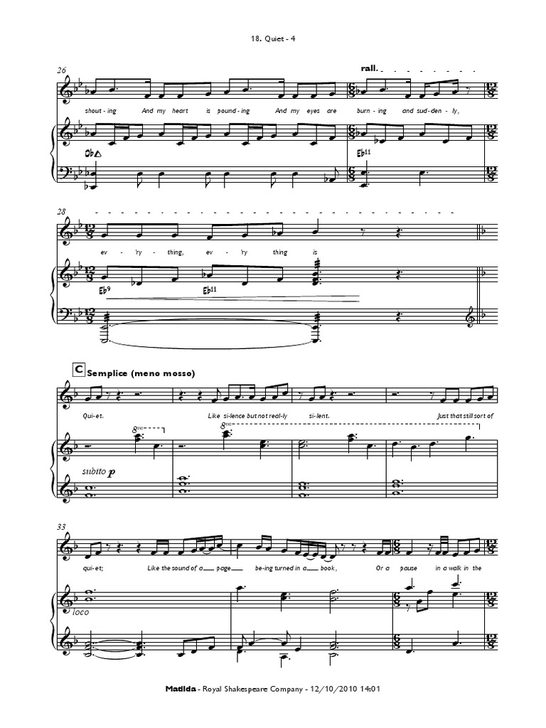 Quiet | PDF
