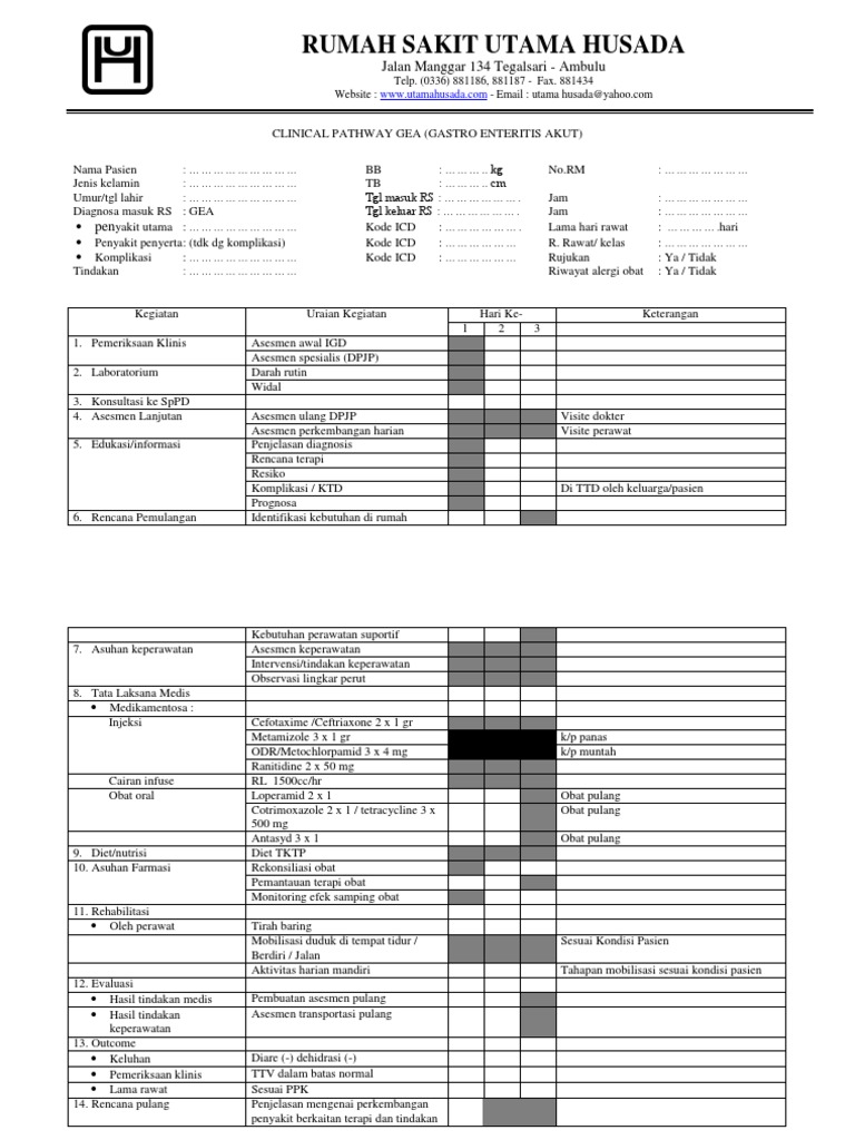 Clinical Pathway GEA | PDF