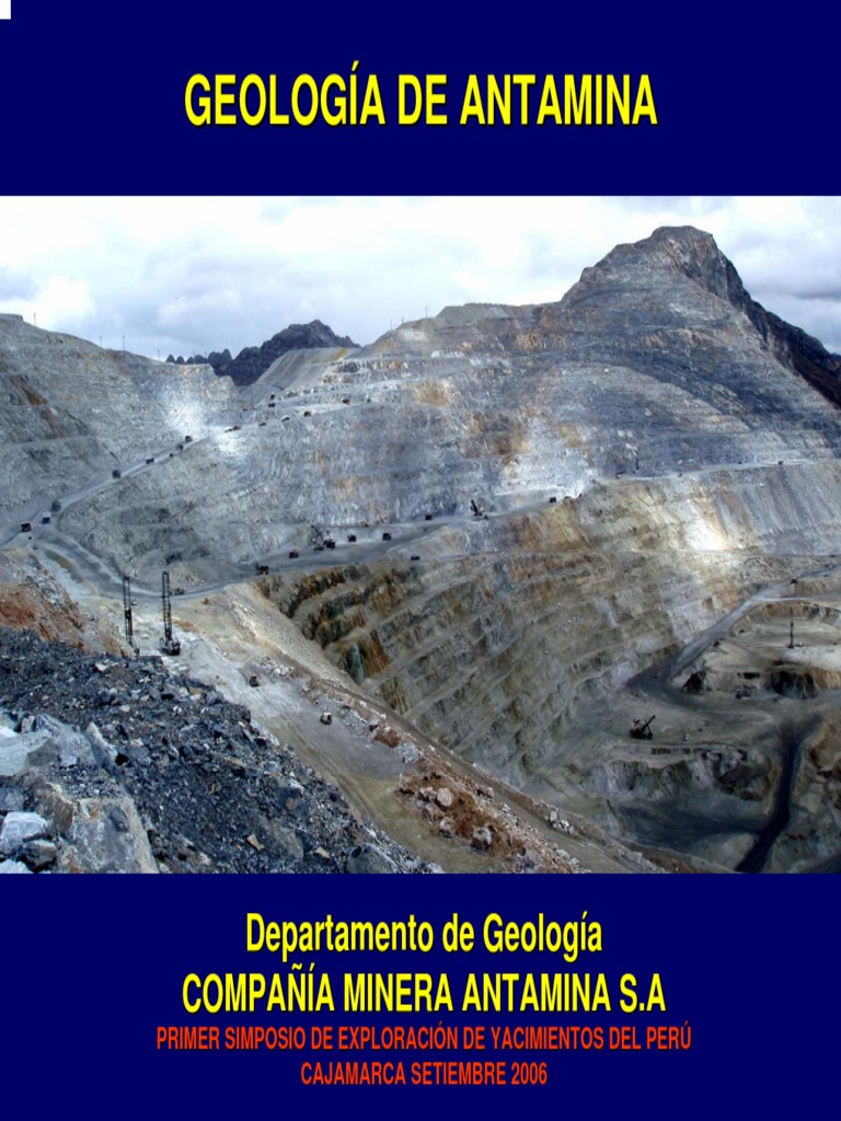 Geologoa de Antamina PDF | PDF | Minería | Naturaleza