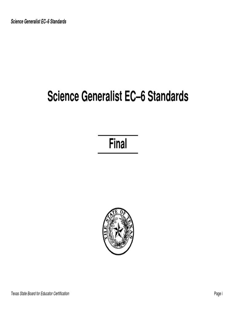 Ec 6 Science | PDF | Inquiry Based Learning | Educational Assessment