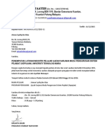 Contoh Surat Kuasa Atau Letter of Authorization | PDF