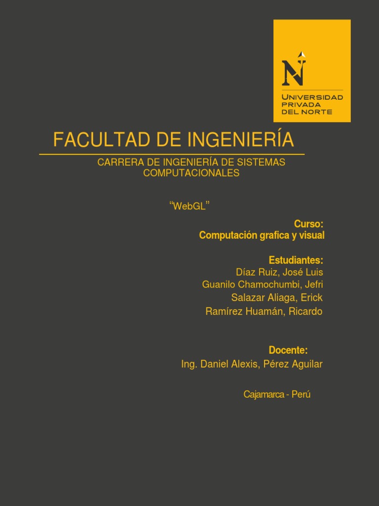 WebGL: Gráficos 3D en Navegadores | PDF | Web Gl | Desarrollo de software