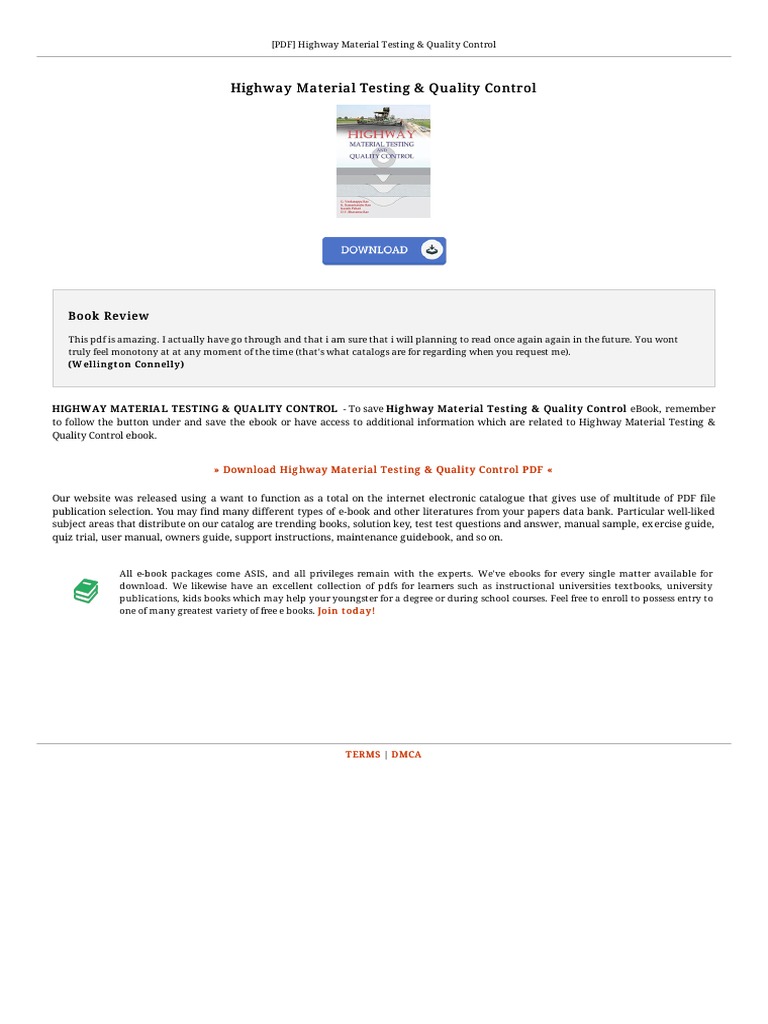 Highway Material Testing Guide PDF | PDF | E Books | Electronic Publishing