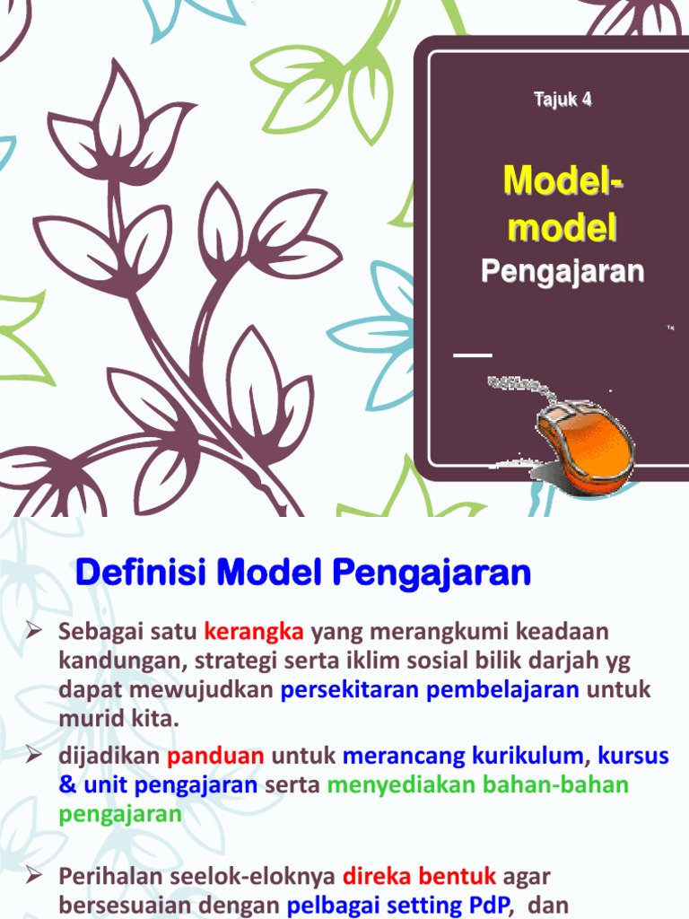 4 Model-Model Pengajaran | PDF