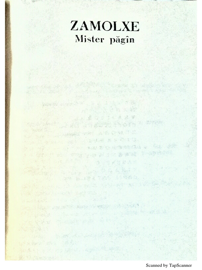 Zamolxe PDF | PDF