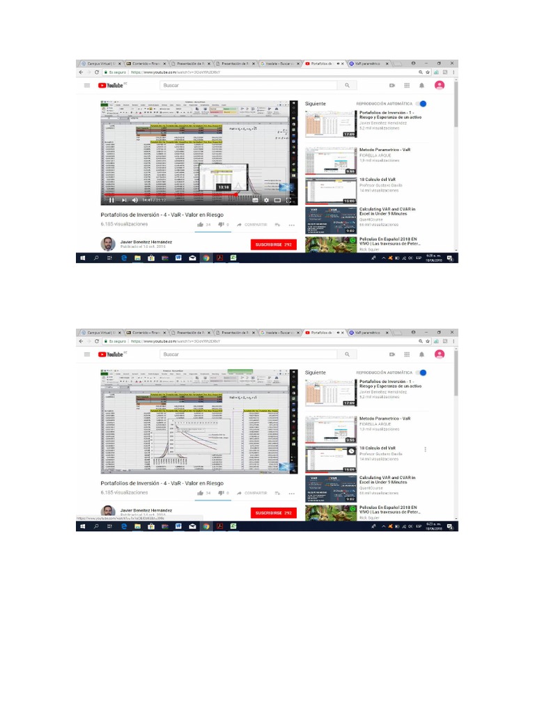VaR Paramétrico | PDF | Economias | Business