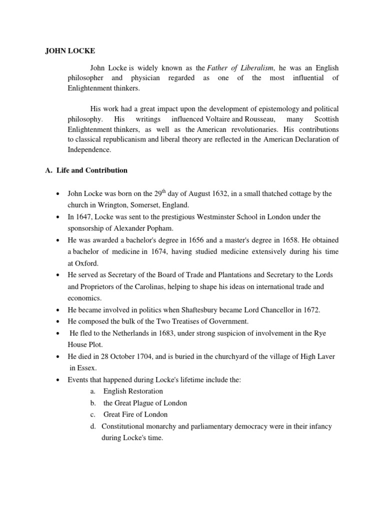 John Locke | PDF | John Locke | Property