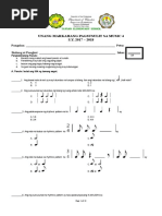 Pagsasanay Sa Civics 3 - Simbolo NG Mapa | PDF