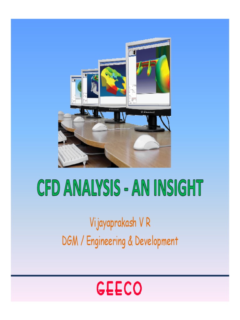 CFD Analysis An Insight | PDF | Computational Fluid Dynamics | Fluid ...