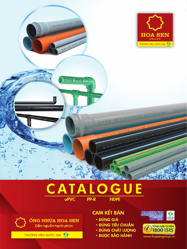 Catalogue Ong Nhua Hoa Sen PDF | PDF