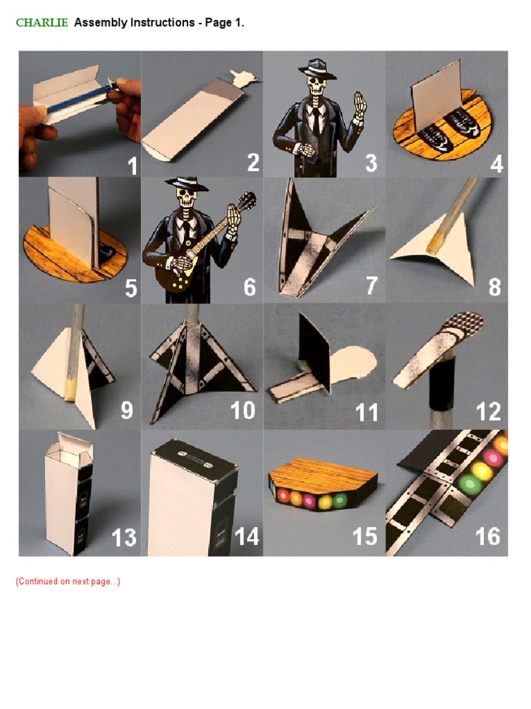 Assembly Instructions - Page 1.: Charlie | PDF
