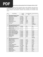 Besaran Ruang Hotel | PDF