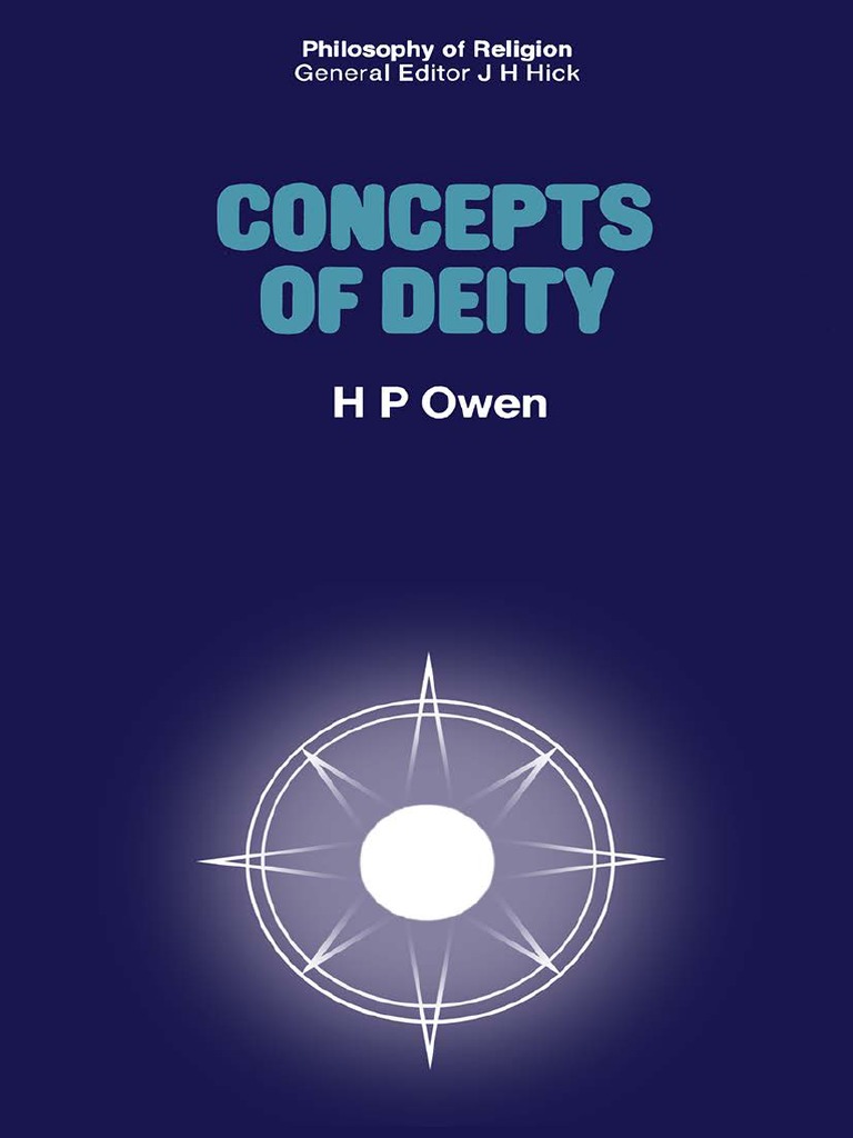 (H. P. Owen (Auth.) ) Concepts of Deity | PDF | Polytheism | God In ...