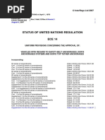 ECE R17 Vehicle Seat Approval Guidelines | PDF