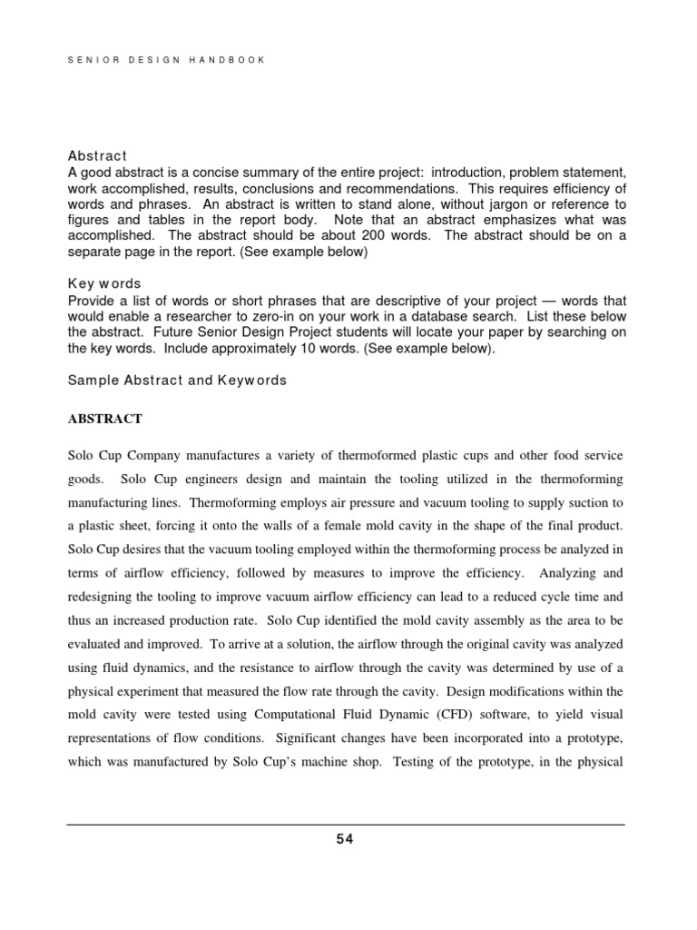 Sample Abstract | PDF | Fluid Dynamics | Computational Fluid Dynamics